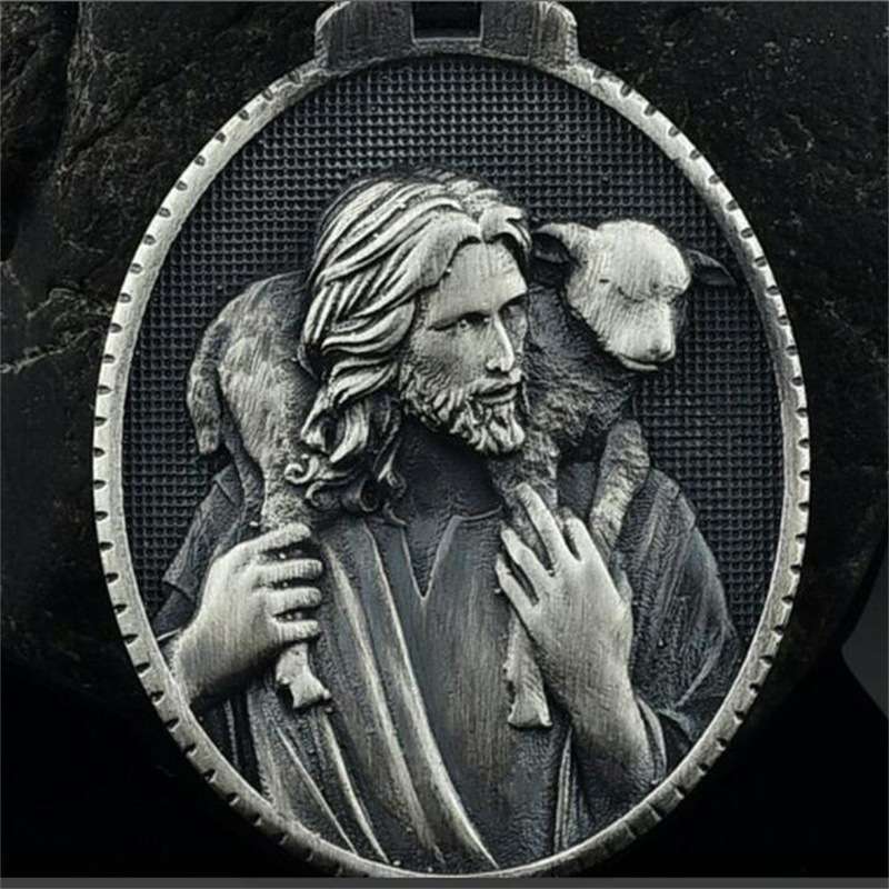 Jesus our Shepherd Jewelry Alloy Pendant & necklace – Nigerian China